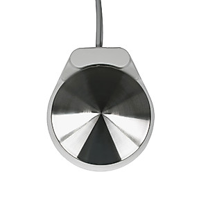 Standard Disc-Type Round Foot Control Pedal with 2 Hole Tubing for Dental Chairs