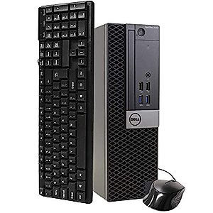 DELL Optiplex 7040 Small Form Business Desktop Computer (Intel Core i5-6500 3.2GHz,8GB DDR3 RAM,256G SSD,DVD-ROM, Display Port, HDMI, USB 3.0, Windows 10 Pro 64-Bit) (Renewed)']