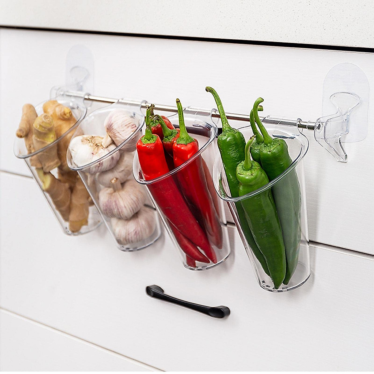 Clear Fridge Organizer Bins,Clear Fridge Boxes - Multifunctional Refrigerator BPA Free Organiser, Transparent Kitchen Side Door Cabinet, Pantry Container Shenbo