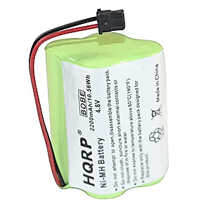 HQRP 2200mAh Battery Works with Uniden Bearcat BP-180 BP180 BP-250 BP250 BBTY0356001 BC245 BC245XLT UBC245XLT BC250 BC250D BC296 BC296D Scanner