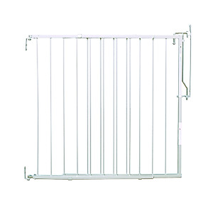 Cardinal Gates MG25 Duragate Baby Gate - Adjustable Dog Gate - Steel Safety Gate for Kids & Pets - 26.5 to 41.5 Inches Wide - White