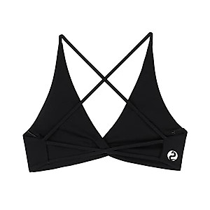 AUROLA Venus Sports Bras Women Workout Athletic Removable Padded Backless Strappy Low Support Gym Fitness Yoga Crop Top