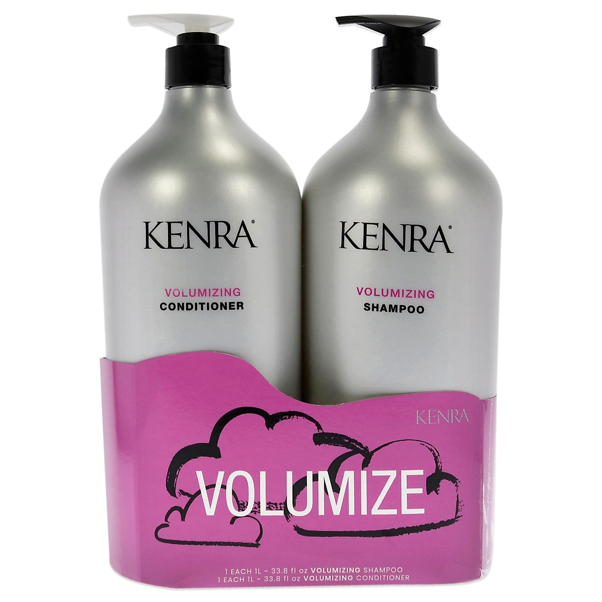 Kenra Volumizing Shampoo and Conditioner Set, 33.8-Fluid-Ounce