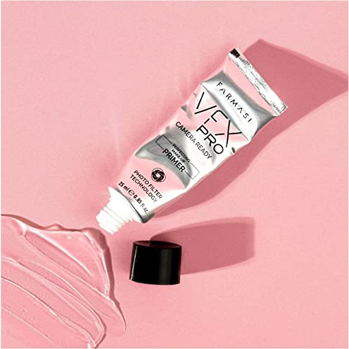 FARMASI VFX Pro Camera Ready Primer Makeup, Smoothing Face Primer, Evens the Appearance of Skin Tone & Redness, Hydrates & Improves Makeup Wear, Lightweight Long Lasting Coverage, 0.85 fl.oz / 25 ml