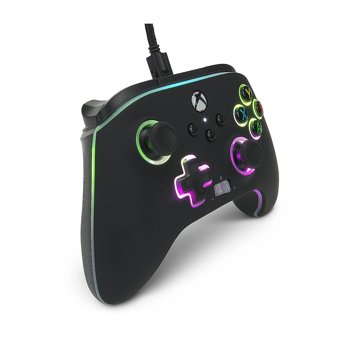 PowerA Spectra Infinity Enhanced Wired Controller for Xbox Series X|S, Gamepad, Wired Video Game Controller, Gaming Controller, Xbox One, Officially Licensed - Xbox Series X (Renewed)