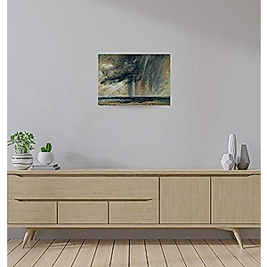 Imagekind Wall Art Print entitled Rainstorm Over The Sea, C.1824-28 by The Fine Art Masters | 22 x 16