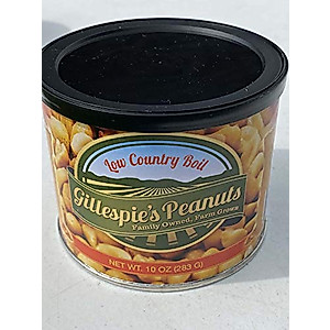 Low Country Boil 10oz cans Gillespie's Peanuts grown on our family farm! (1 Can)