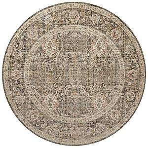 Loloi Chris Loves Julia x Rosemarie Collection ROE-01 Area Rug 7'-10" x 10' Sage/Blush Rectangular