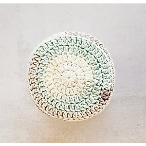 Crochet Toilet Paper Cover, Mega Roll Size - Toilet Paper Cozy (Beach Ballad)