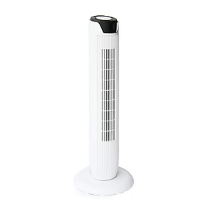 SPT SF-1536W: Tower Fan with Remote and Timer in White