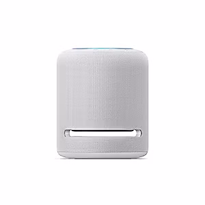Echo Studio | Our best-sounding smart speaker ever - With Dolby Atmos, spatial audio processing technology, and Alexa | Glacier White