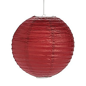 Sogorge Bridal Shower Decorations 18pcs Burgundy Pink Gold Birthday Decorations Tissue Paper Pom Pom and Paper Lanterns Photo Backdrop Wedding/Bachelorette Party Decorations