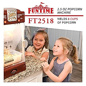 FunTime 2.5-Ounce Rock'n Popper Hot Oil Popcorn Machine