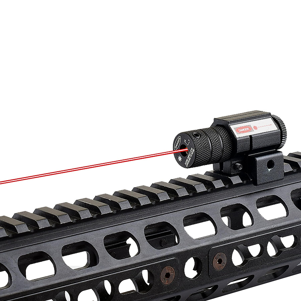 CTOPTIC Red Laser Beam Dot Sight Scope Rifles Pistols Lazer Laser Handguns Picatinny Mount