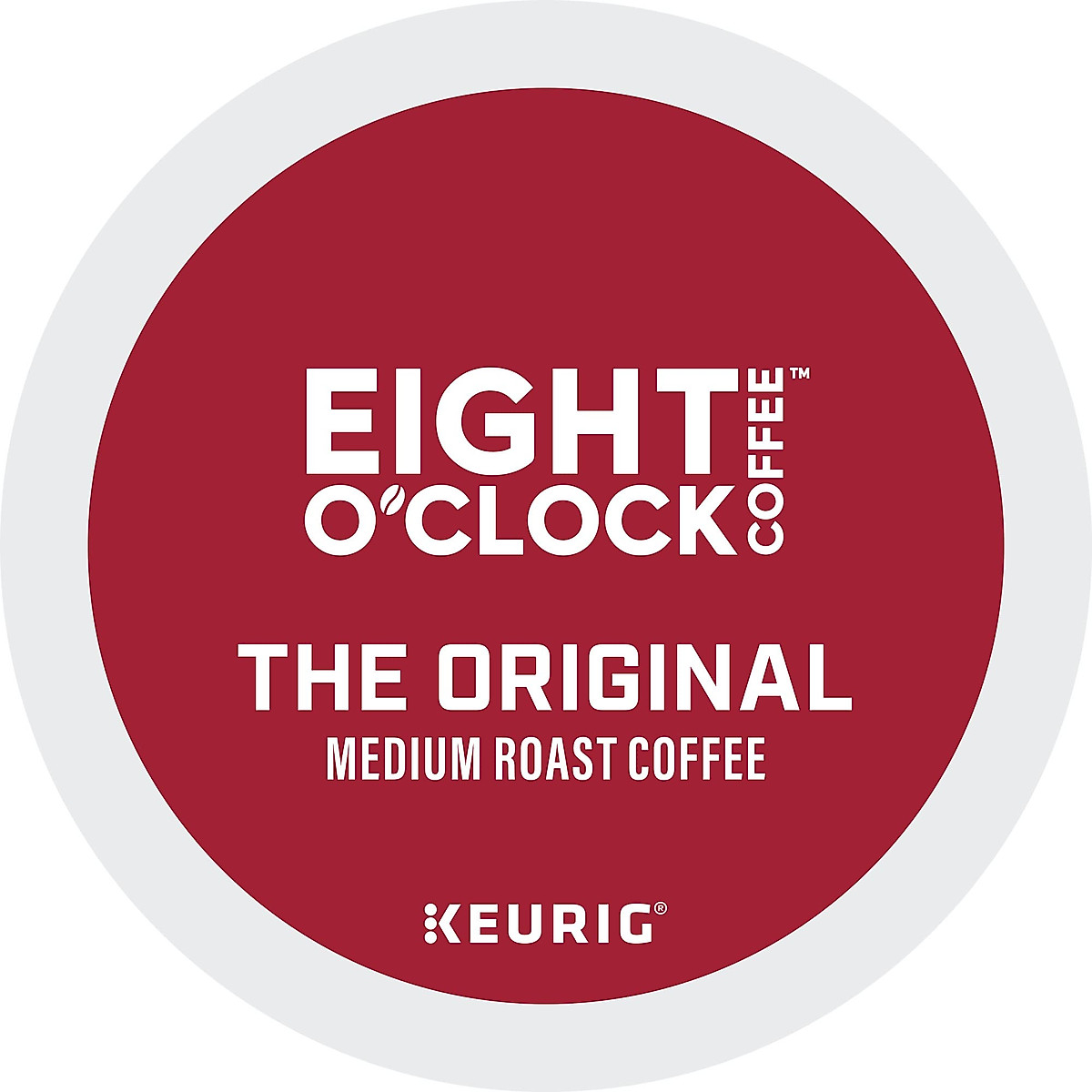 Eight O'Clock Coffee The Original, Single-Serve Keurig K-Cup Pods, Medium Roast Coffee Pods, 72 Count