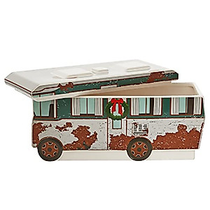 Department 56 National Lampoon's Christmas Vacation Cousin Eddie's RV Sculpted Canister Cookie Jar, 5 Inch, Multicolor