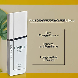 Lomani Lomani Lomani white intense by lomani for men - 3.3 Ounce edt spray, 3.3 Ounce