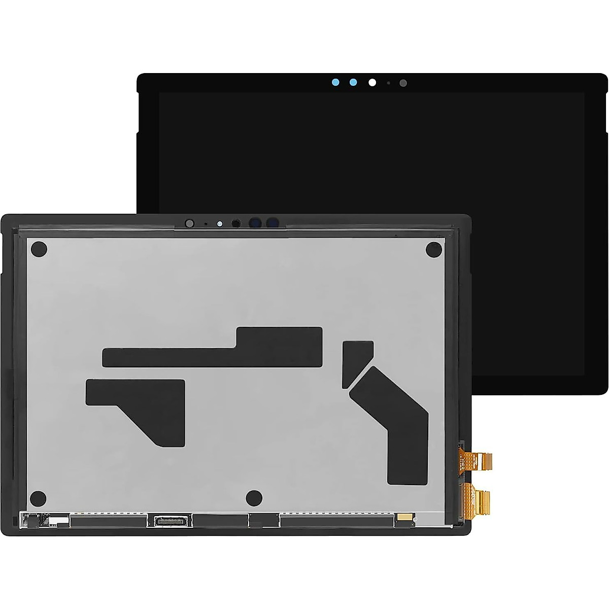 PEHDPVS Screen Replacement for Microsoft Surface pro 5 6 1796 1807 1809 2736x1824 12.3 inch LCD LED Display Touch Screen Digitizer Assembly LP123WQ1 (with Touch Plate)