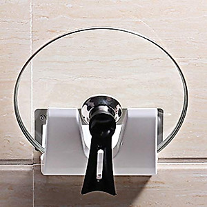 XJJZS Multifunctional Pot Lid Rack Wall Hanging Pot Pot Lid Pot Rack Cutting Board Rack Kitchen Storage Rack