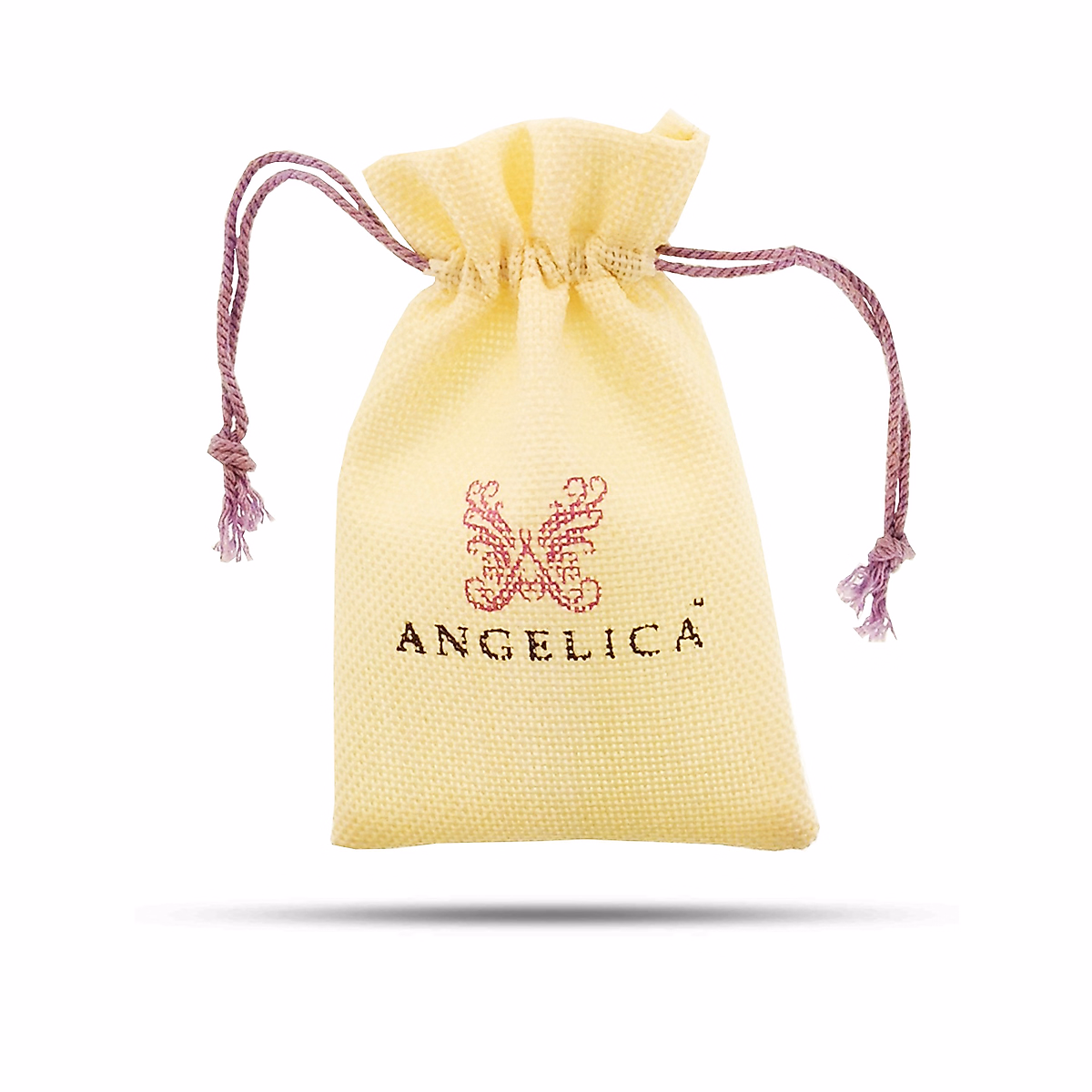 Angelica Yellow Stipple Finish Brass Music Bangle Bracelet, 7.25"