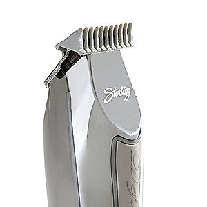 Wahl Professional - Sterling Definitions Trimmer #8085 - Great for Professional Stylists and Barbers - Rotary Motor and close cutting adjustable T-blade