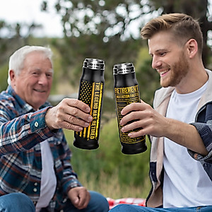 FROOBLEQUIRK Retirement Coffee Tumbler For Men Women, Retire Bullet Tumbler 17 Oz - Retired Coffee Cup Gifts For Coworkers Friends Boss Family, Birthday Christmas Gift For Retired Man Woman