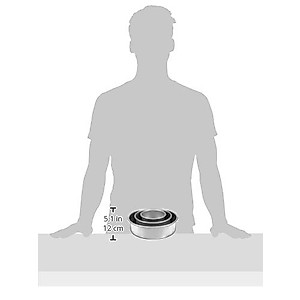 AmazonCommercial Aluminum Round Cake Pans, 3-Piece Set, Includes Pan Sizes in 8, 6, and 4 Inches