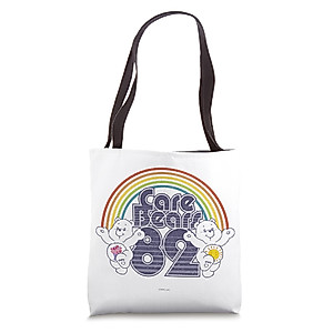 Care Bears 82 Rainbow With Share Bear And Cheer Bear Tote Bag