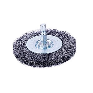 Forney 72792 Wire Wheel, Fine Crimped with 1/4" Shank, 3"