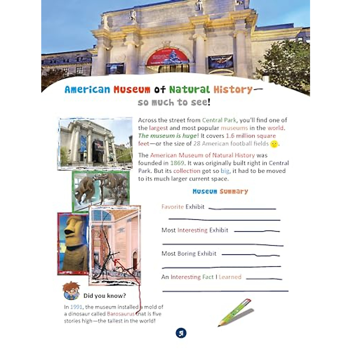 Kids' Travel Guide - New York City: The fun way to discover New York City - especially for kids (Kids' Travel Guide series)