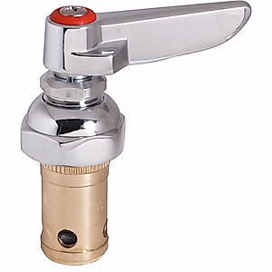 T&S BRASS Eterna Full-Turn Faucet Hot Stem Assembly with Check Valve Lead-Free 2712-40