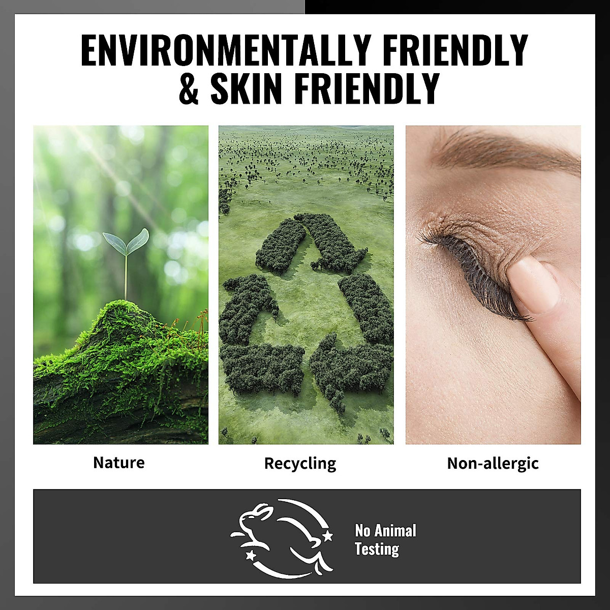 Erinde 12PCS Black Eyeliner Pencil Set, Soft Black Eye Liner Eyebrow pencil Waterproof Natural Matte Hypoallergenic Eyeliners Makeup Pencils, Easy to Color, Long Lasting, Halloween Makeup for Women