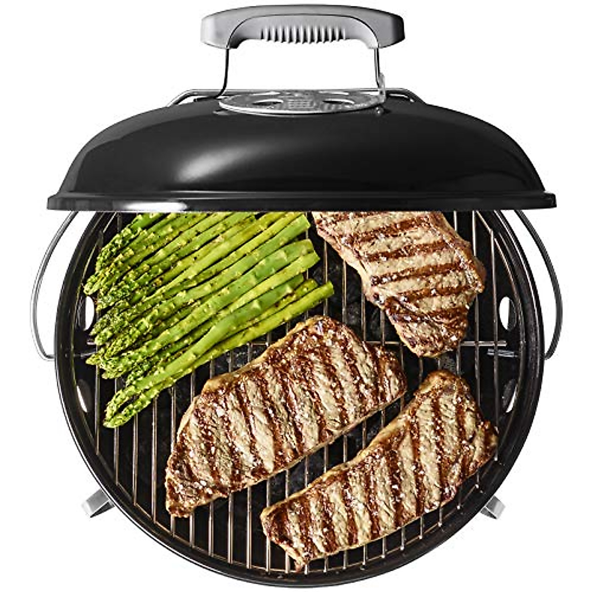 Weber Smokey Joe Premium 14-Inch Portable Grill , Black