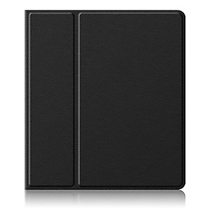 DINGGUAGUA Case for Remarkable 2 Paper Tablet with Pen Holder for Remarkable2 10.3" 2020 Release, Hard Back Shell Protective Book Folio Cover,Black