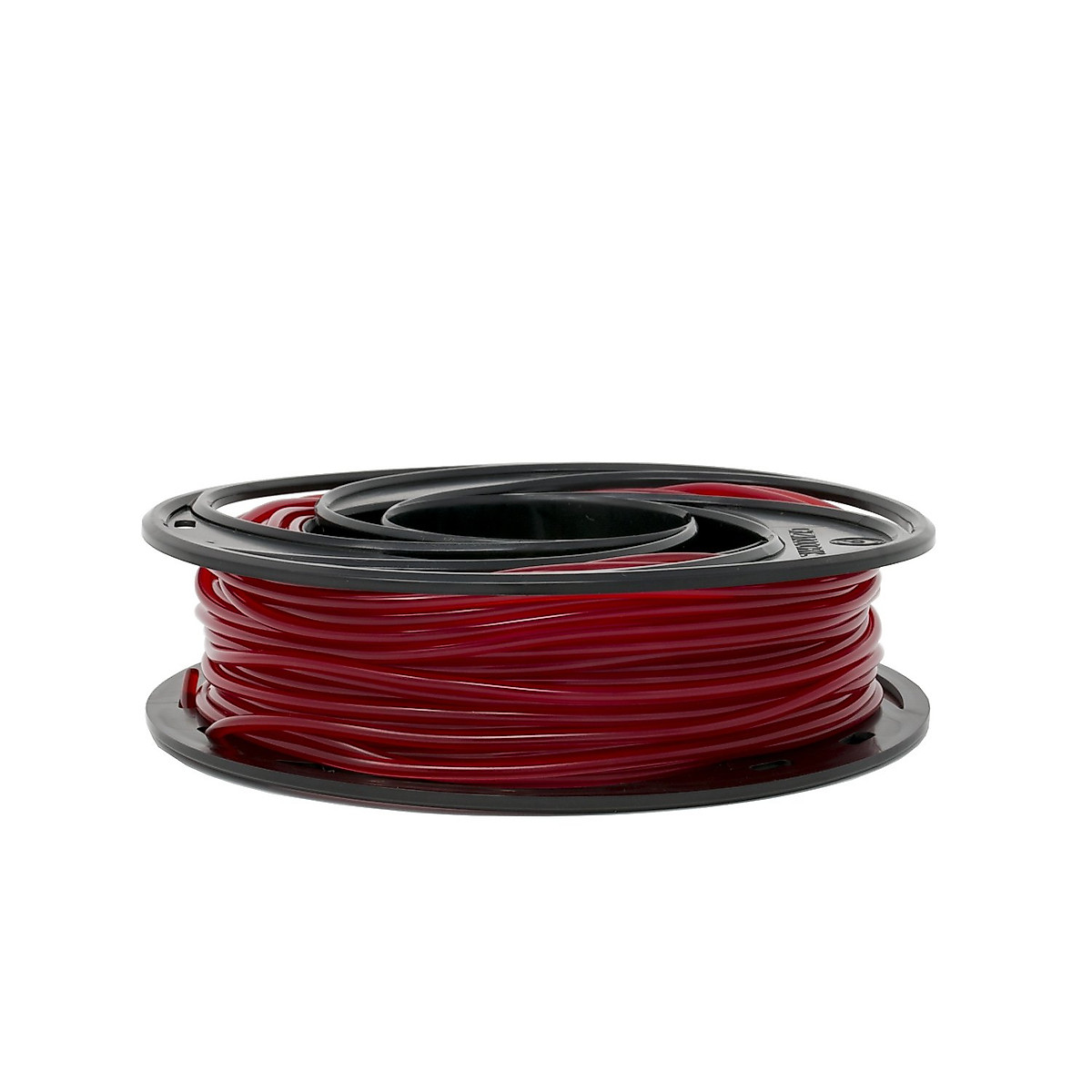 Gizmo Dorks Flexible TPU Filament for 3D Printers 3mm (2.85mm) 200g, Red