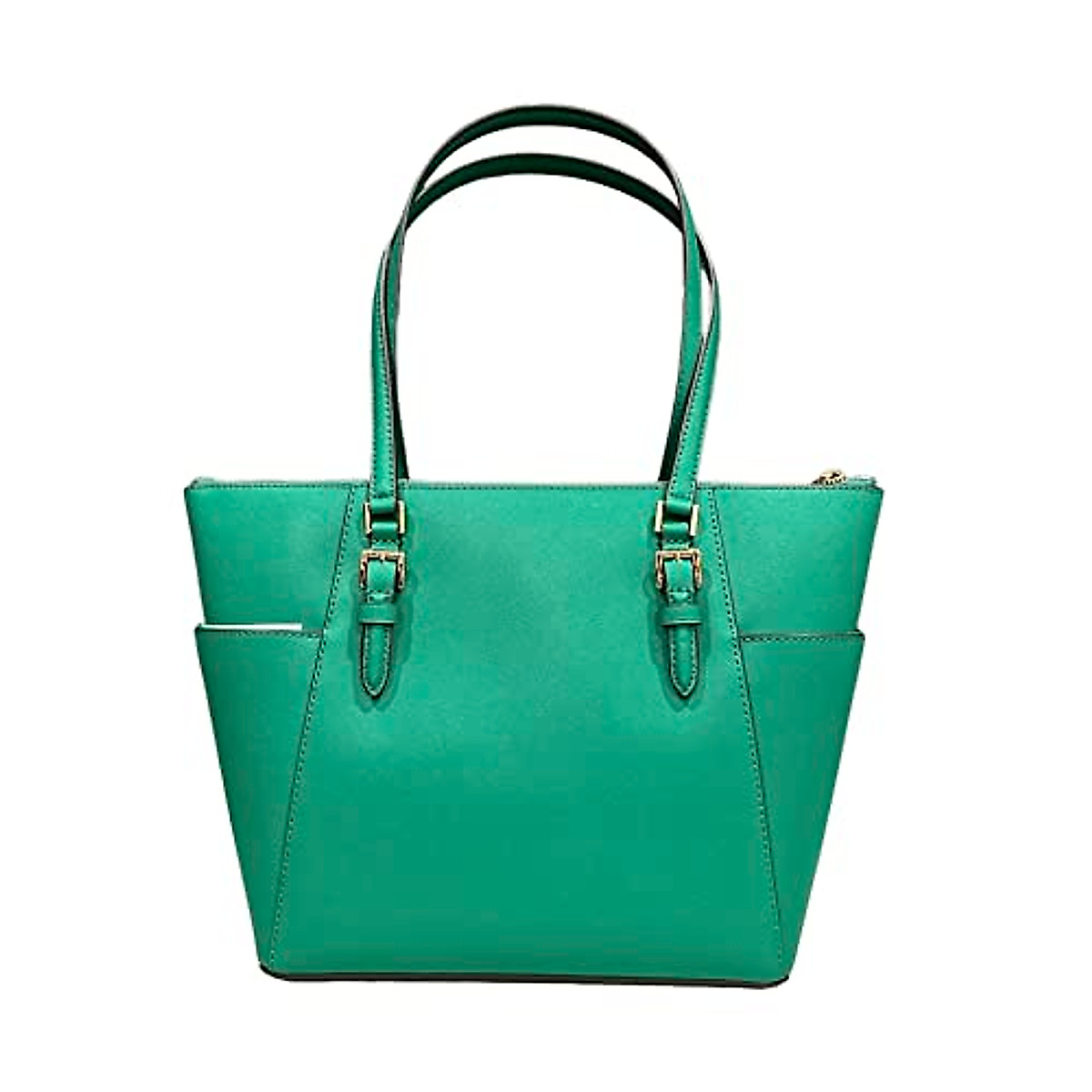Michael Kors Charlotte Large Top Zip Tote (Palmetto Green)