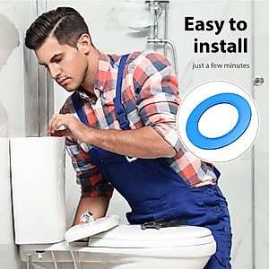 Flush Valve Seal for American Standard, 3 Pack Upgraded Silicone Material 7301111-0070A American Standard Toilet Parts Replacement for Champion 4 and Eljer Titan 4