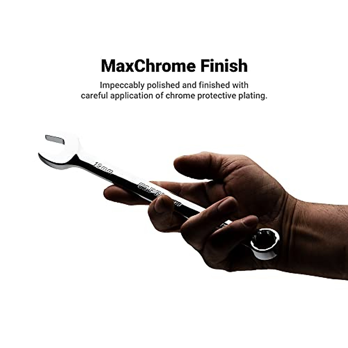 Capri Tools 3/4-inch Combination Wrench, 12 Point, SAE, Chrome (1-1409)