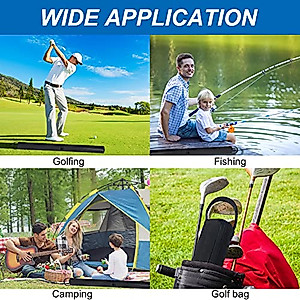 JOINDO Golf Beer Sleeve, 7 Cans Insulated Cooler Beer Sleeve, Golf Bag Beer Cooler Sleeve, Beer Golf Sleeve Keeps Canned Beverages Cold On The Golf Coures, Beer Sling Fits in Most Golf Bags