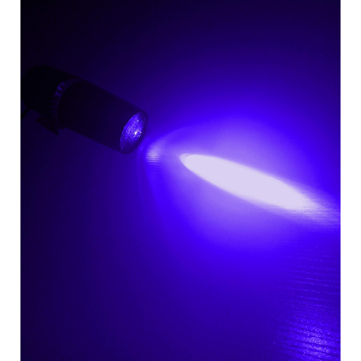 SENLAN LED pinspot Stage Light- SENLAN 9W RGB 3-in-1 Beam Light by IR Remote Controller