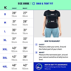 Kewlioo Women's Heat Trapping Sauna Shirt - Sweat Vest Compression Shapewear - Sauna Suit Top (Black, L)