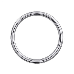 950 Platinum 2 mm Plain Wedding Band (Ring Size 11)