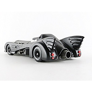 Dc Comic 1989 Batmobile With 2.75" Batman Metals Diecast Vehicle With Figure, Black