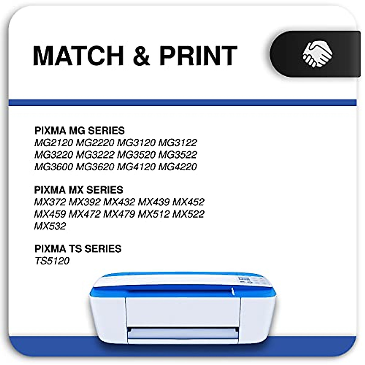 Inkworld Remanufactured 240XL 241XL Ink Cartridge Replacement for Canon 240 241 Combo Pack for Pixma MG3522 MG3600 MG3222 MG3220 MG3620 MX432 MG3122 TS5120 MG2120 MX452 MG2220 Printer (Black Color)