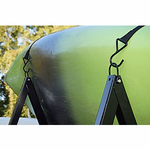 Viking Solutions Truck Bed Kayak/SUP Rack - Adjustable Heavy-Duty Powder-Coated Steel Construction Supports 150lbs