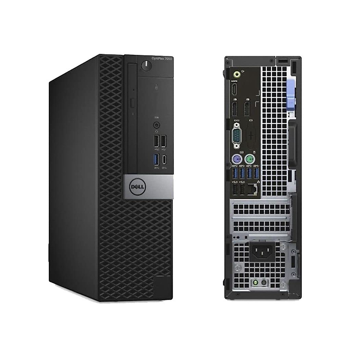 Dell Optiplex 7050 SFF Desktop PC Intel i7-6700 4-Cores 3.40GHz 32GB DDR4 Ram New 512GB M.2 NVMe SSD WiFi Bluetooth HDMI DP Windows 10 Pro DVD-RW Wireless Keyboard & Mouse (Renewed)