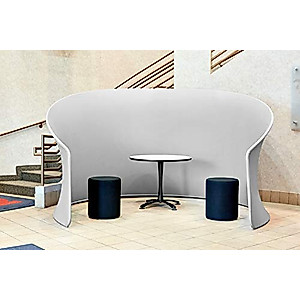 Safco Products 5050BL Swivel Keg Seating, Black