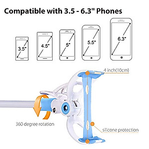 Universal Baby Monitor Holder Mount, Infant Baby Camera Holder, Baby Monitor Shelf, Baby Camera Stand with Safe Straps for Most Baby Monitors