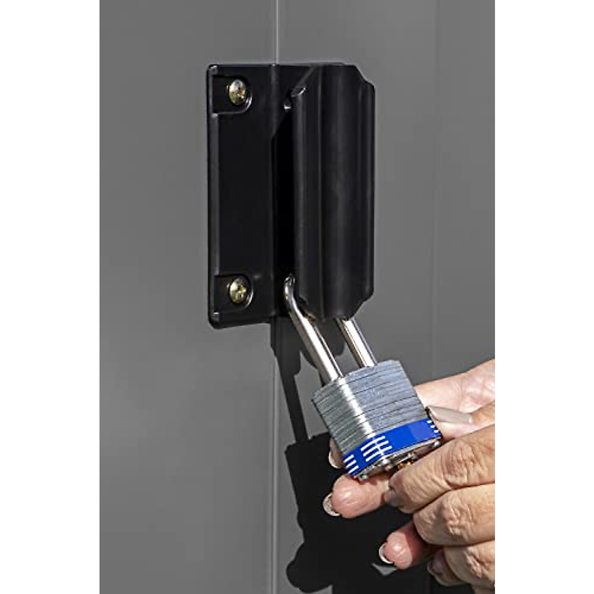 Arrow Sheds Amazon Exclusive Classic 10' x 8' Charcoal Steel Storage Shed with Included Floor Frame Kit