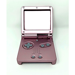 RGRS Replacement Pink Full Housing Shell Case Repair Parts Kit w/Lens & Screwdriver for Nintendo Gameboy Advance SP GBA SP Console… [video game] [video game]